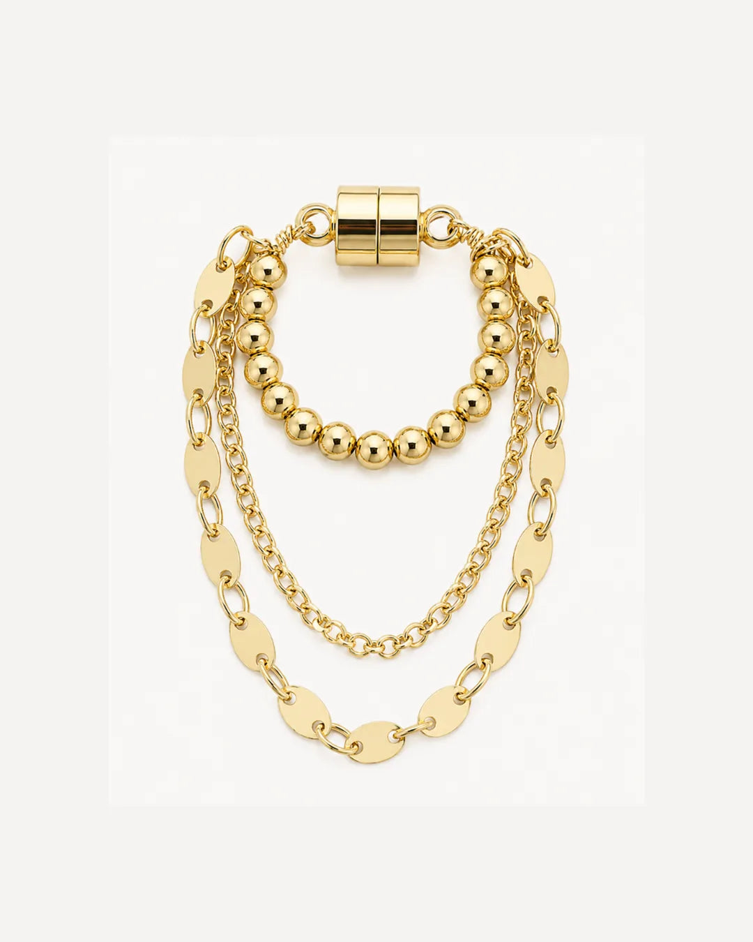 Isolde Magnetic Layered Chain Ear Cuff – Elira Jewelry